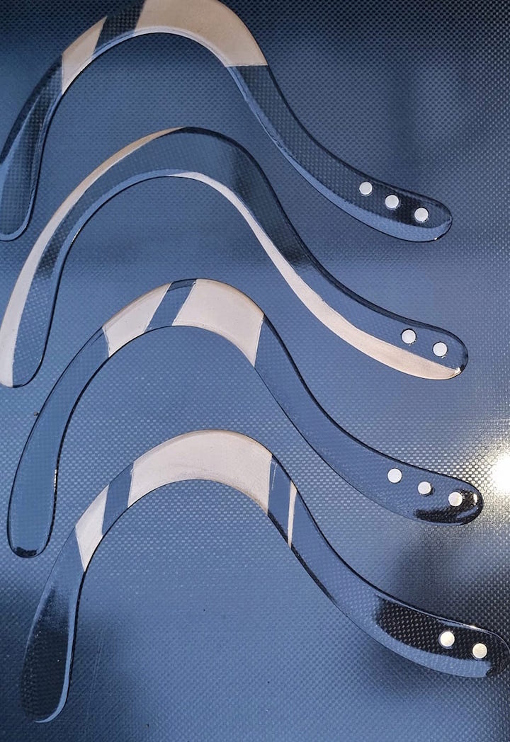 JAMES HOY LONG DISTANCE AW CARBON BOOMERANG - Boomerang Man